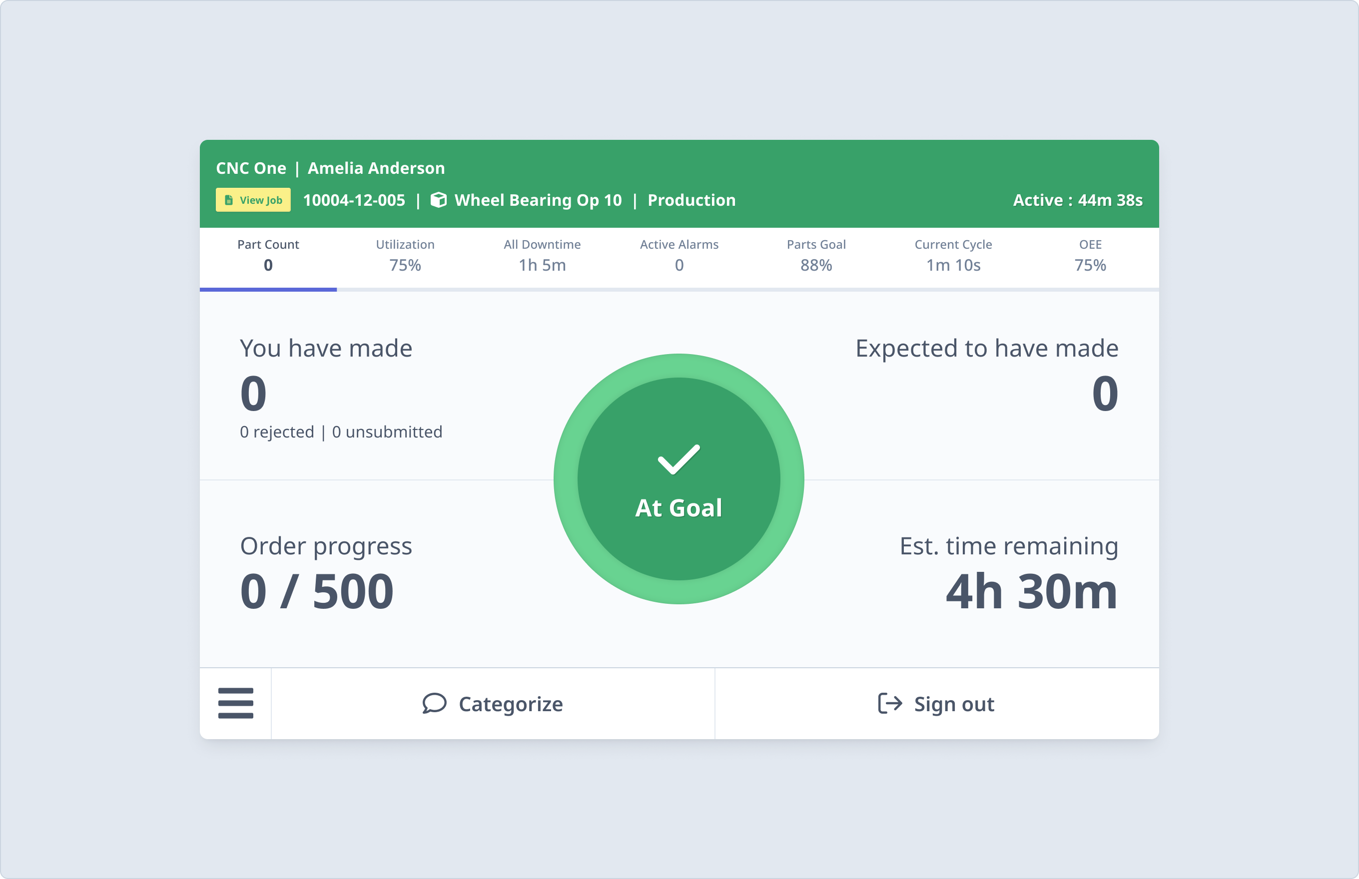 ERP Driven Job Tracking – MachineMetrics