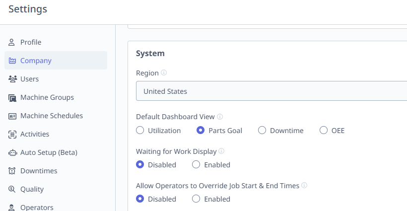 ShopPulse (Operator Dashboard) Driven Job Tracking – MachineMetrics